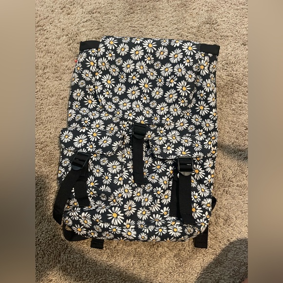 art class | Bags | Black Sunflower Backpack Used Once For A Trip | Poshmark